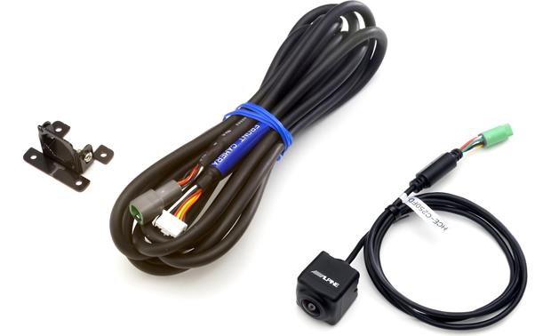 Alpine Front-view camera with multiple angles